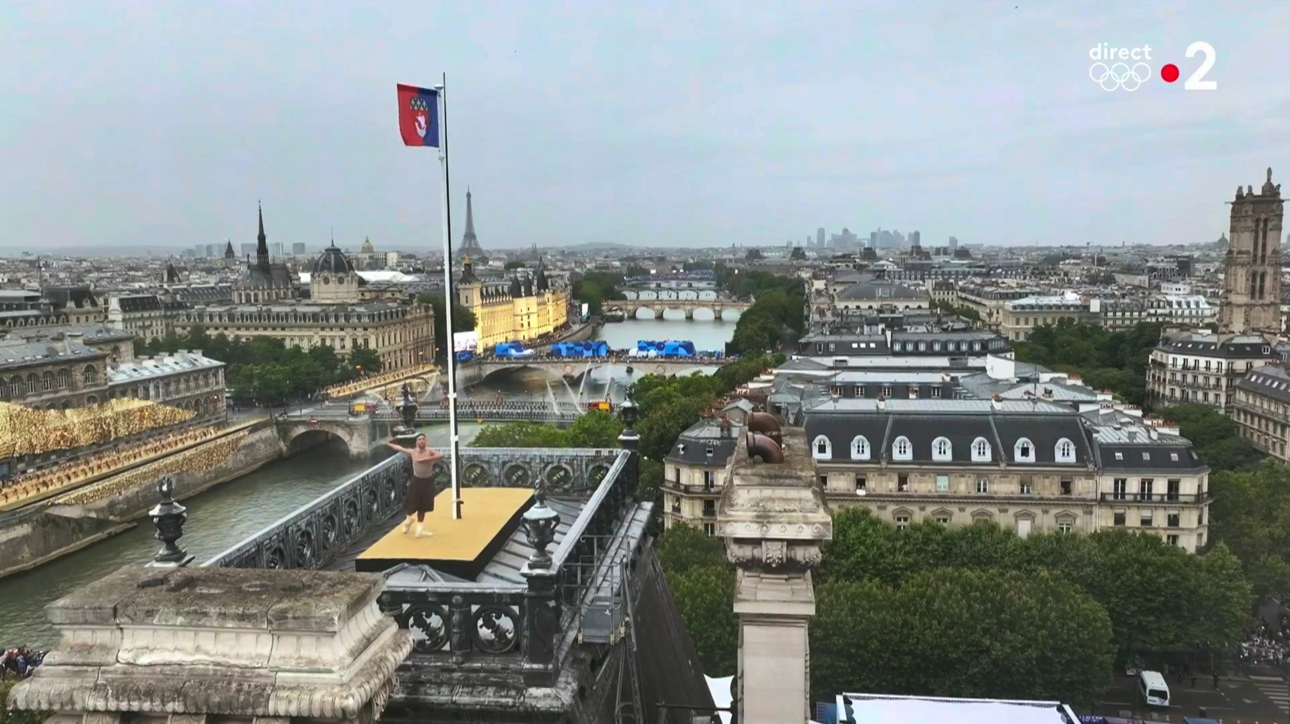 CEREMONIE D’OUVERTURE DES JEUX OLYMPIQUES PARIS 2024 – BRUNO de ...